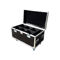 Case para 6 Par Leds